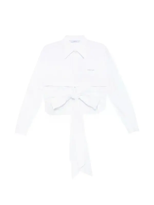 PUSHBUTTON Bolero Shirt - White