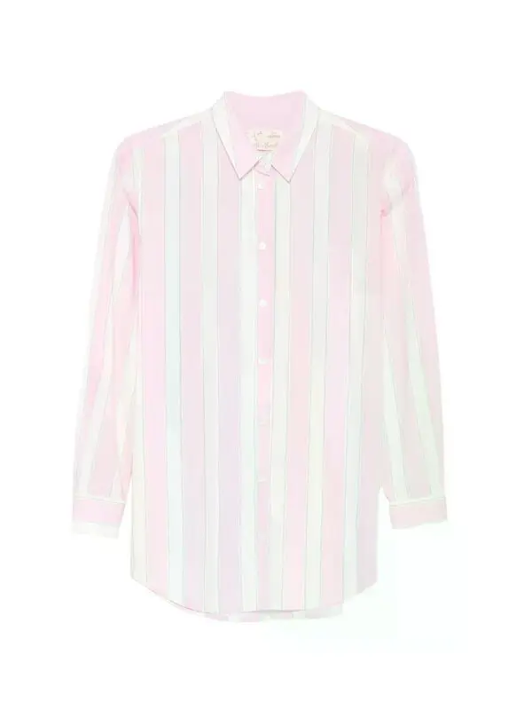 MC2 SAINT BARTH Brigitte Striped Shirt - Pink