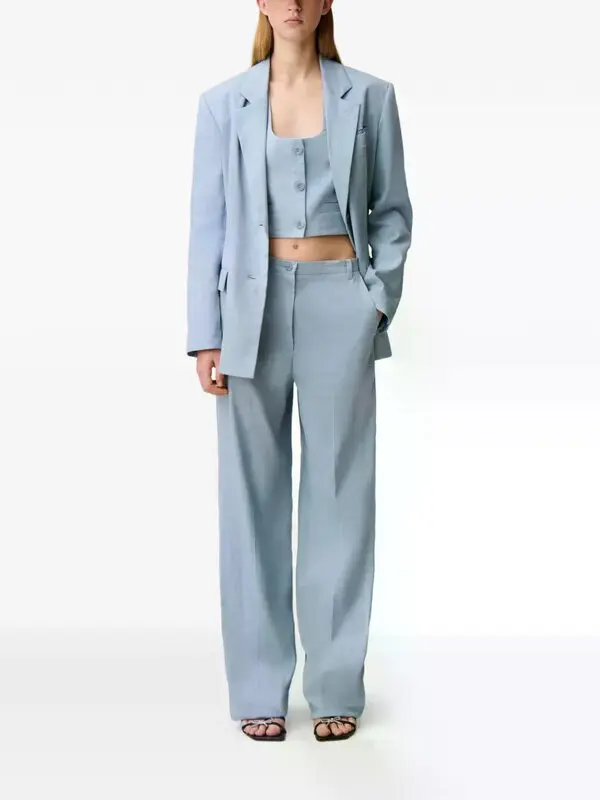 Claudie Pierlot Button Straight Trousers