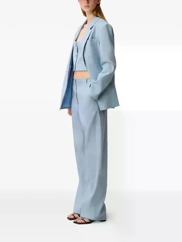 Claudie Pierlot Button Straight Trousers