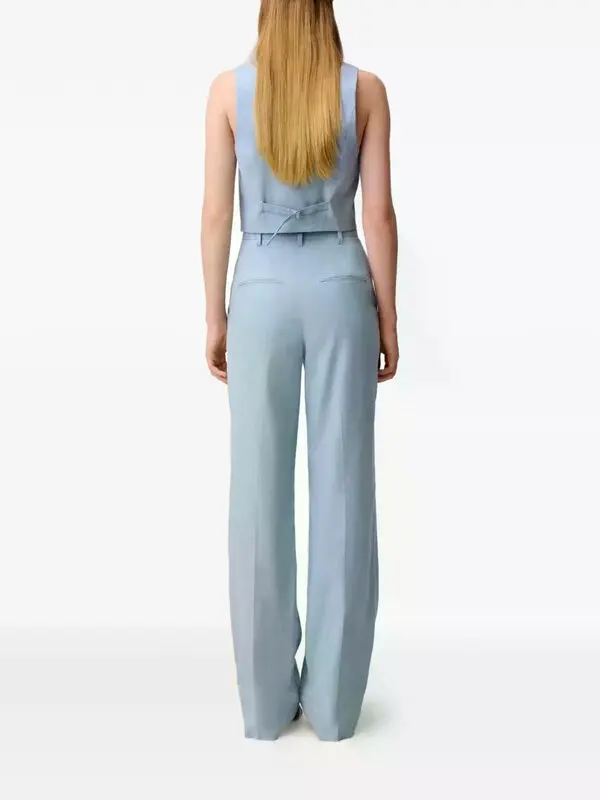 Claudie Pierlot Button Straight Trousers