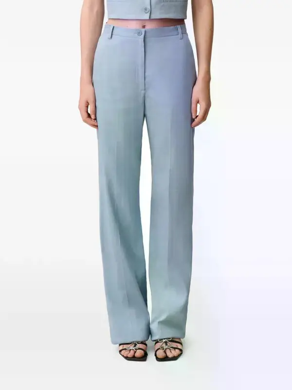Claudie Pierlot Button Straight Trousers