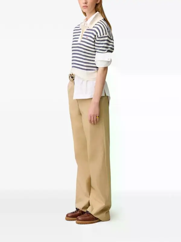 Claudie Pierlot Straight Leg Trousers