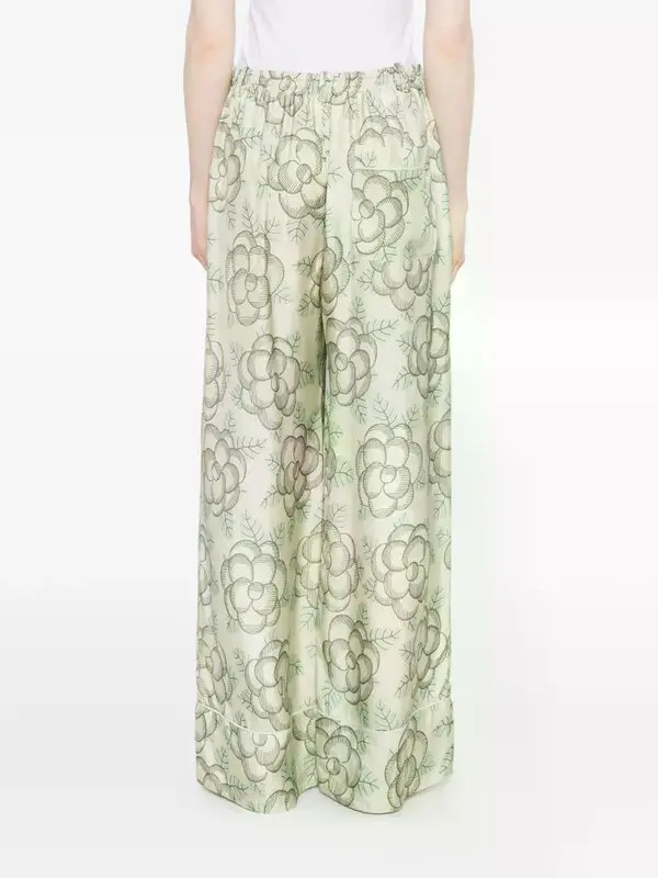 Marni Printed Piping Trousers