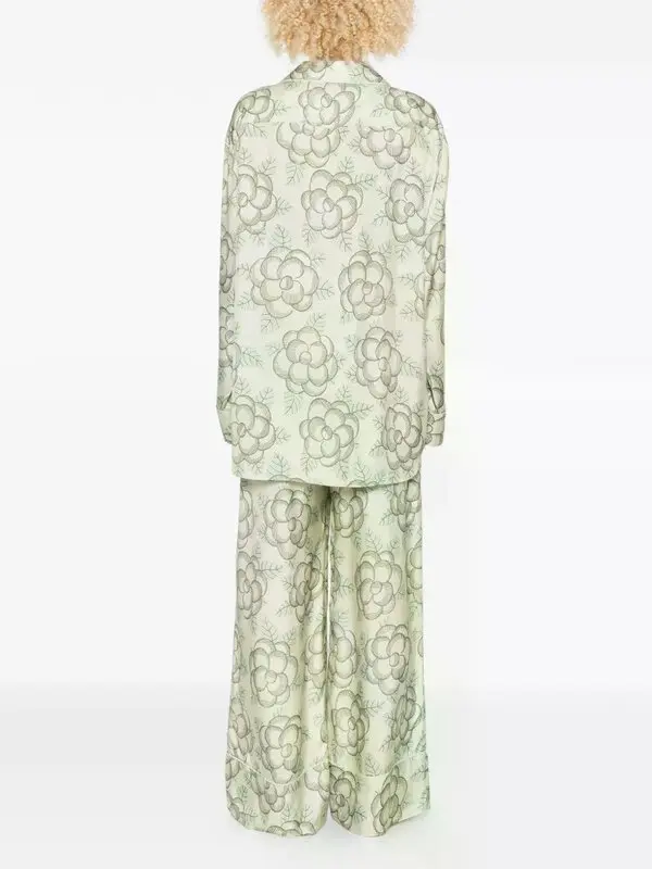 Marni Floral Print Shirt - Neutrals