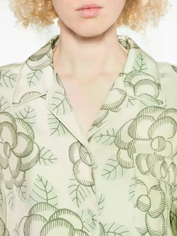 Marni Floral Print Shirt - Neutrals