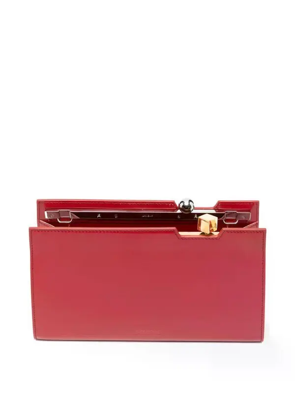 Jacquemus Le Salon Logo-embossed Shoulder Bag - Red