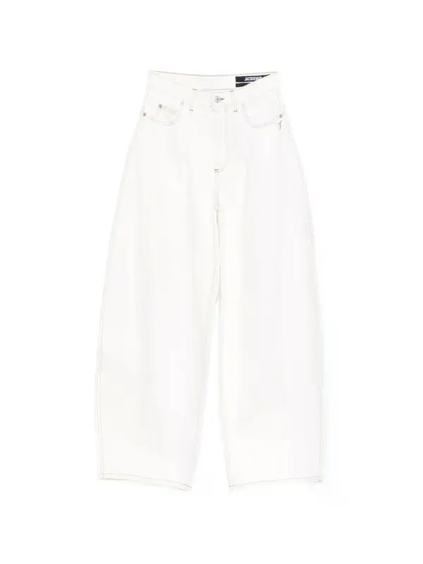 Jacquemus Le Ovalo De Nîmes Jeans