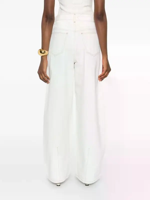 Jacquemus Le Ovalo De Nîmes Jeans