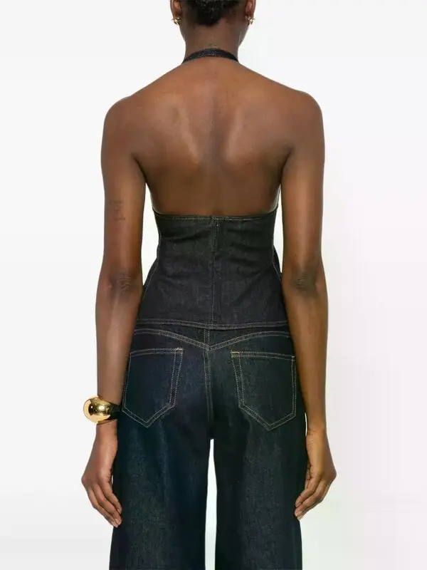 Jacquemus Le Laviour De-nîmes Denim Top