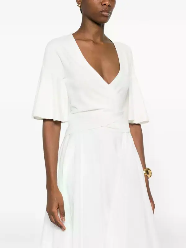Jacquemus The Paysan Ruffled Top - White