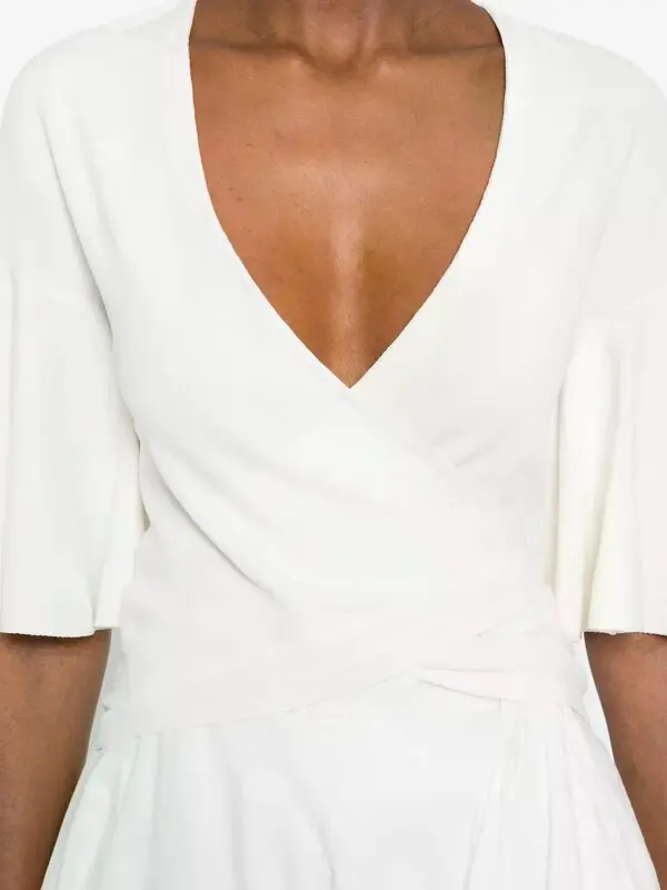 Jacquemus The Paysan Ruffled Top - White