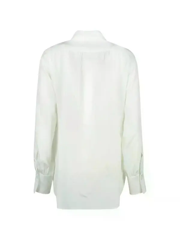 Victoria Beckham Button-up Collared Shirt - White