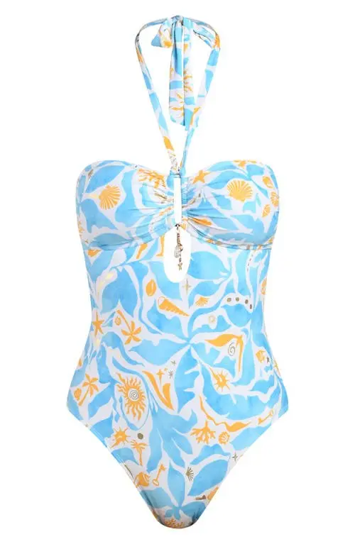La Blanca Trinket Keyhole One-piece Swimsuit
