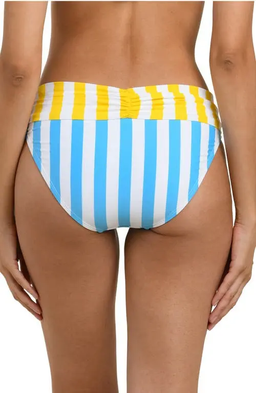 La Blanca Coastal Shirred Bikini Bottoms