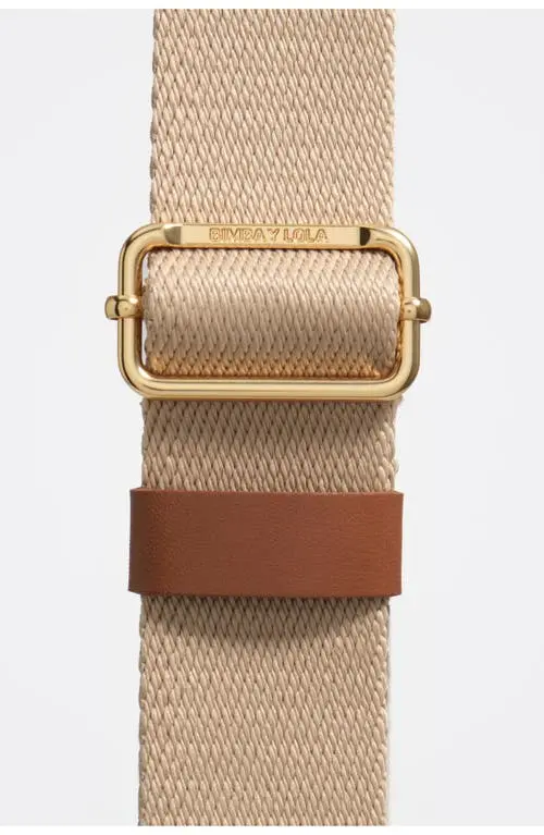 Bimba Y Lola Medium Gabardine Carlino Bag - Cinnamon
