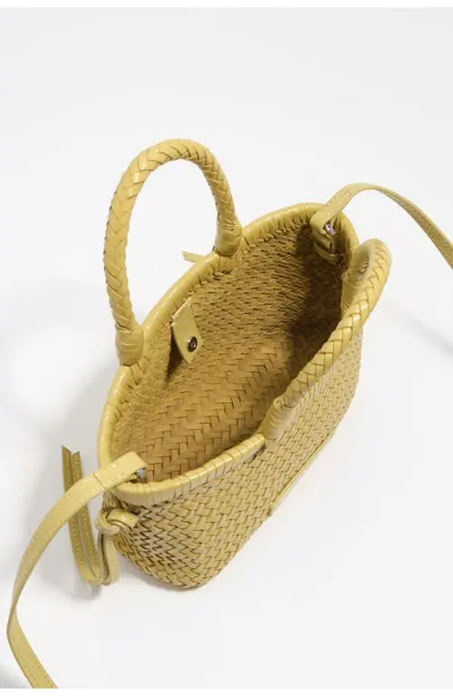 Bimba Y Lola Plaited Leather Xs Bag