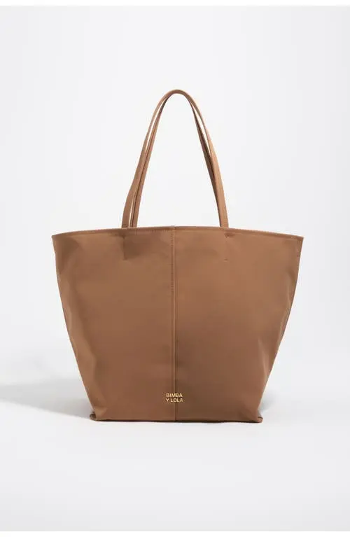 Bimba Y Lola Large Gabardine Shopper Bag