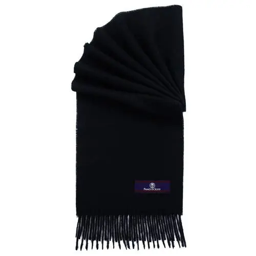PRINCE OF SCOTS Fringed Merino Wool Scarf