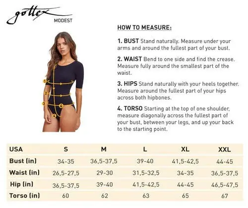 GOTTEX Modest Short Swim Leggings