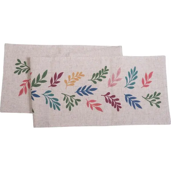 C&F HOME Springtime Blooms Graphic Print Table Runner 13" X 72 - Pink