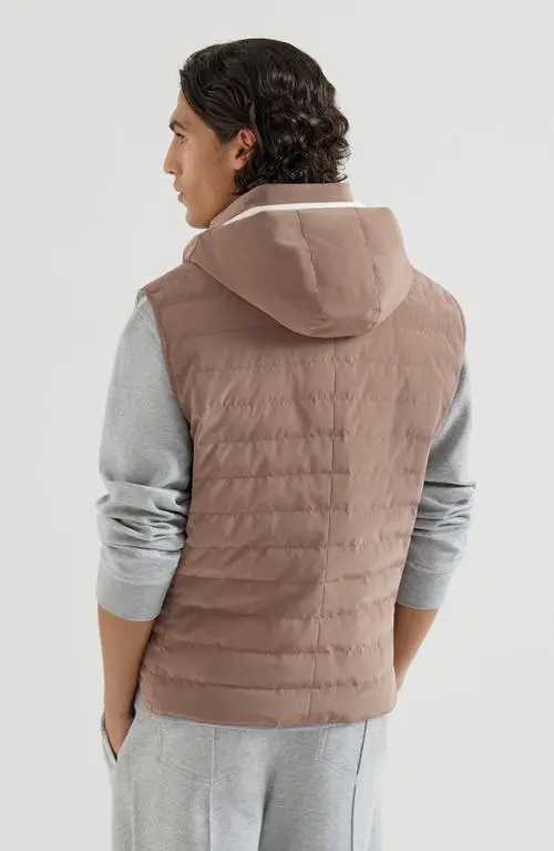 Brunello Cucinelli Down Padded Vest - Hazelnut