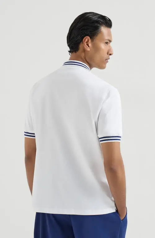 Brunello Cucinelli Jersey Polo Shirt - Panama