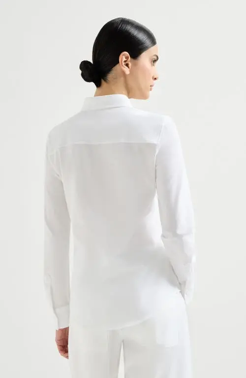 Brunello Cucinelli Cotton Piqué Shirt
