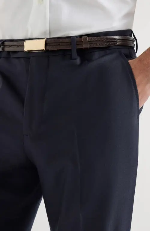 Brunello Cucinelli Lightweight Cashmere Trousers - Navy Blue