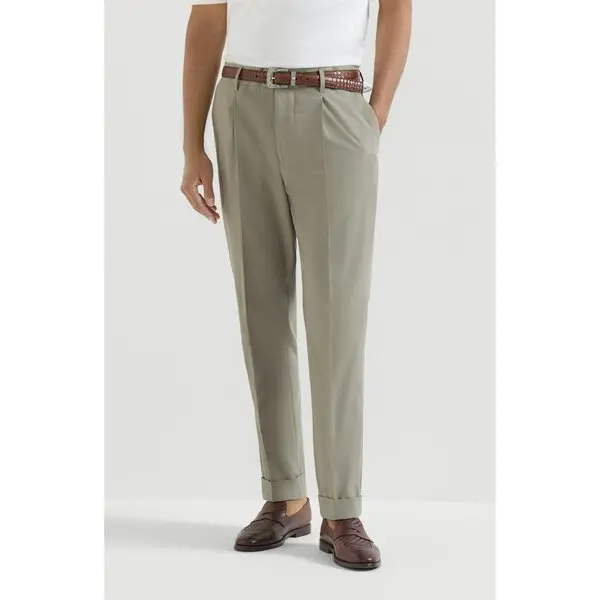 Brunello Cucinelli Trousers With Pleats