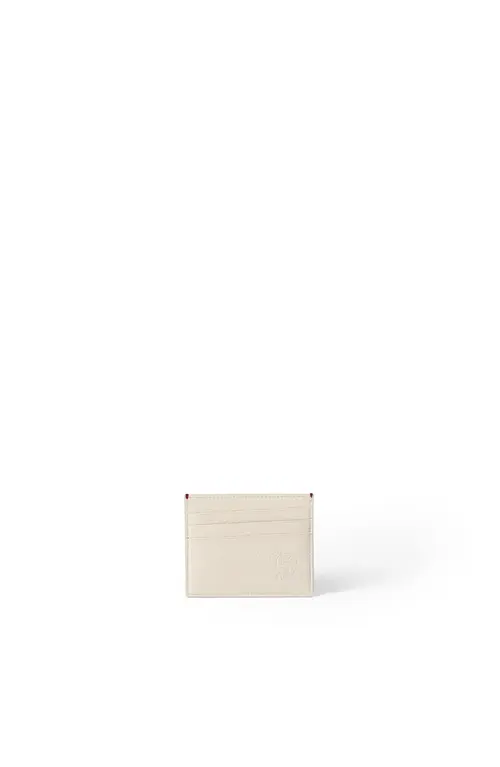 Brunello Cucinelli Calfskin Card Case - Chalk