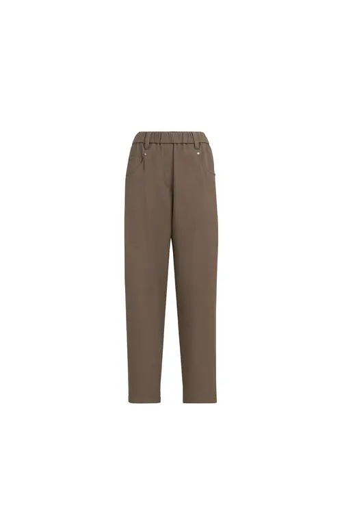 Brunello Cucinelli Baggy Pull-on Trousers - Brown