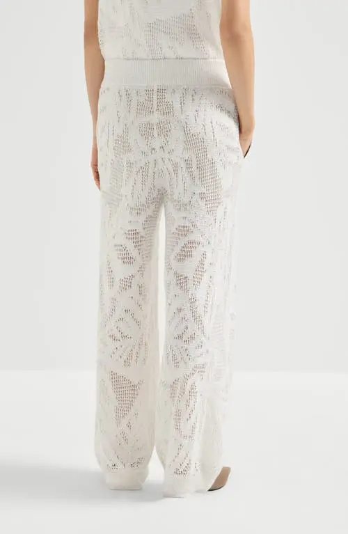Brunello Cucinelli Linen And Cotton Trousers