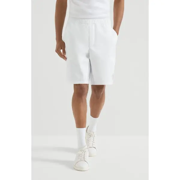 Brunello Cucinelli Nylon Bermuda Shorts - White