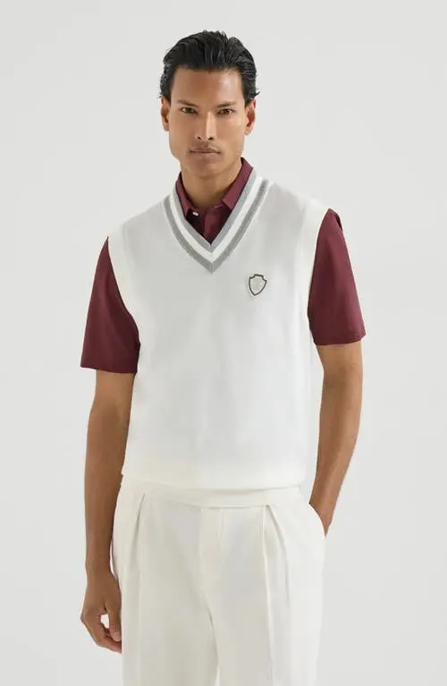 Brunello Cucinelli Cotton Knit Vest - Panama