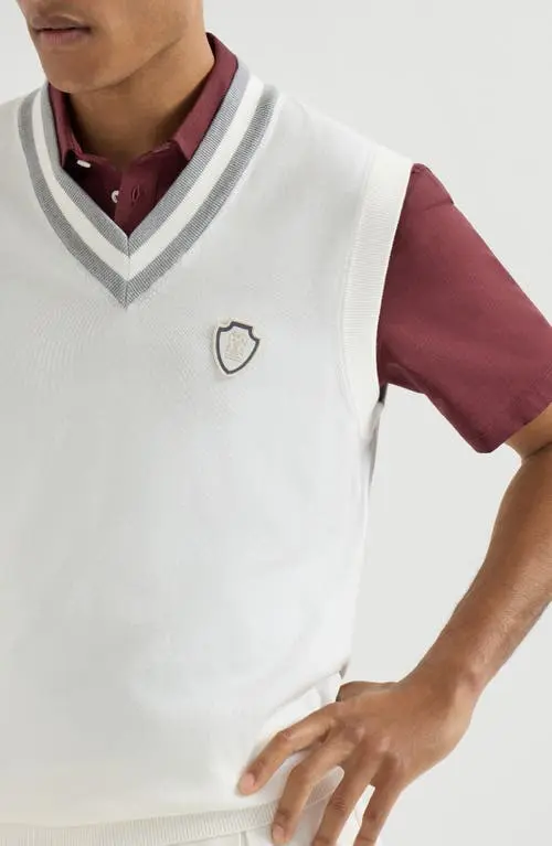 Brunello Cucinelli Cotton Knit Vest - Panama