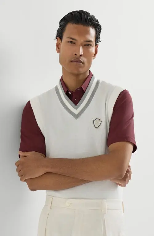 Brunello Cucinelli Cotton Knit Vest - Panama
