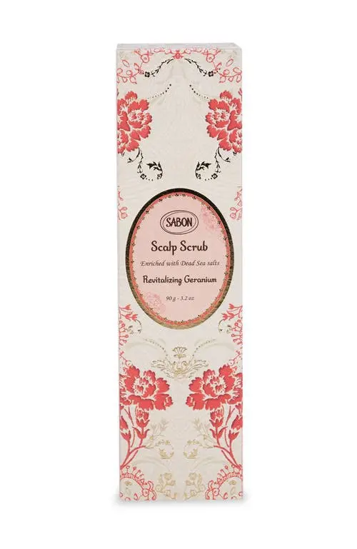 SABON Hair Scalp Scrub Tube - Vitalizing Geranium