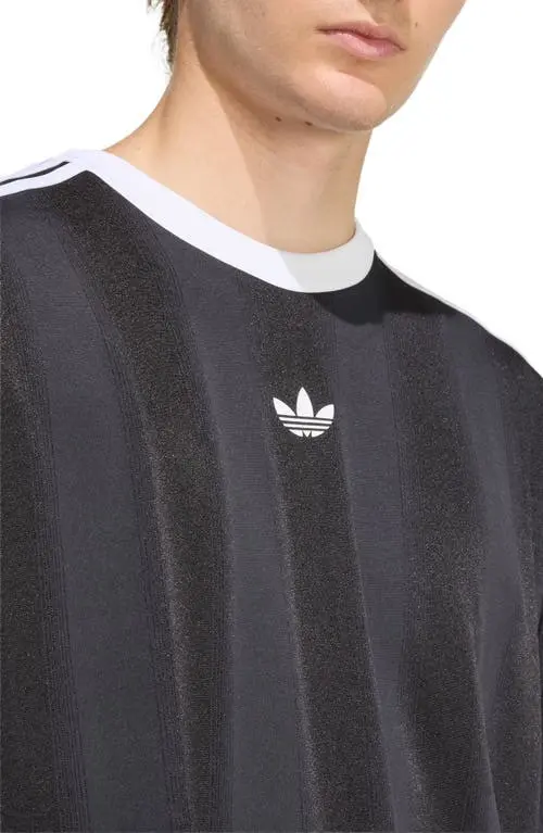 Adidas Adicolor Recycled Polyester Jacquard Jersey - Black