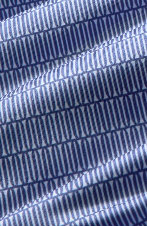 Mizzen+main Versa Trim Fit Performance Golf Polo - Cobalt Tee Time