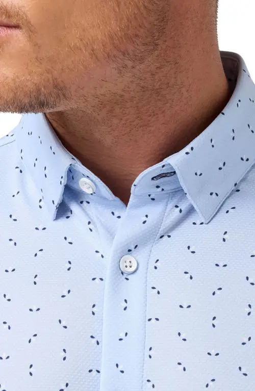 Mizzen+main Halyard Trim Fit Floral Button-up Shirt