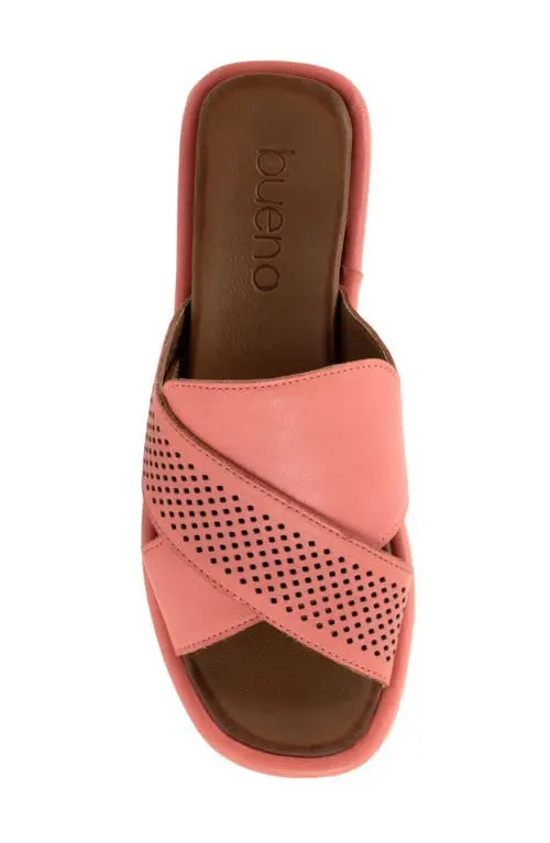 BUENO Edison Leather Slide Sandal