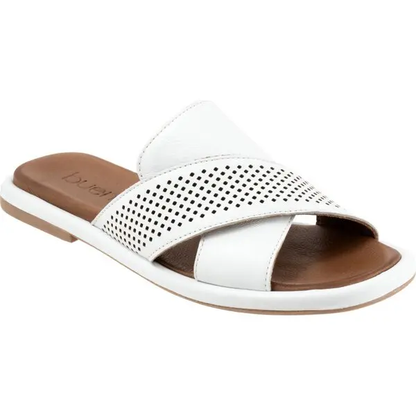 BUENO Edison Leather Slide Sandal