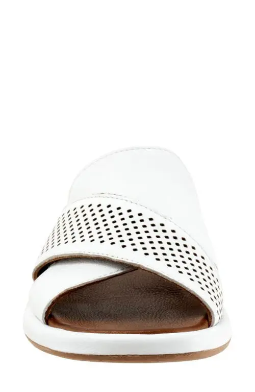 BUENO Edison Leather Slide Sandal