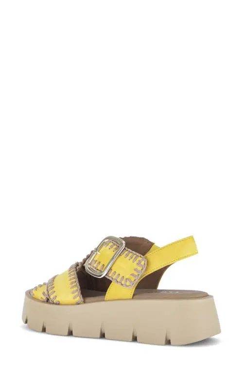 Gabor Ankle Strap Platform Sandals - Sun