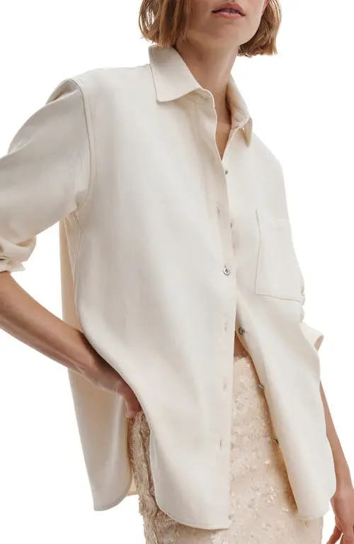 Rag & Bone Connie Ultra Featherweight Denim Button-up Shirt