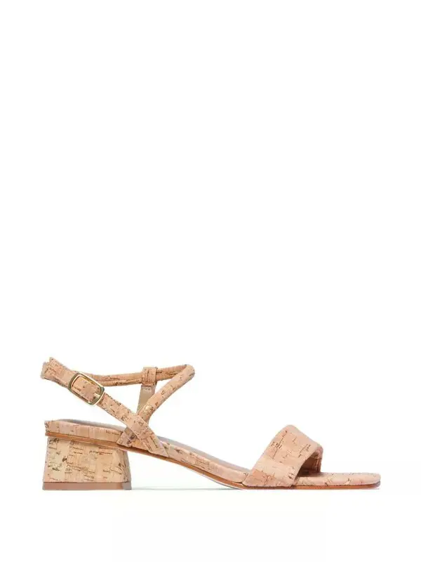 Bernardo Josei Square-toe Sandals - Neutrals