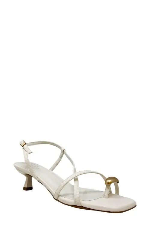 SHU SHOP Harper Slingback Kitten Heel Sandal - Bone