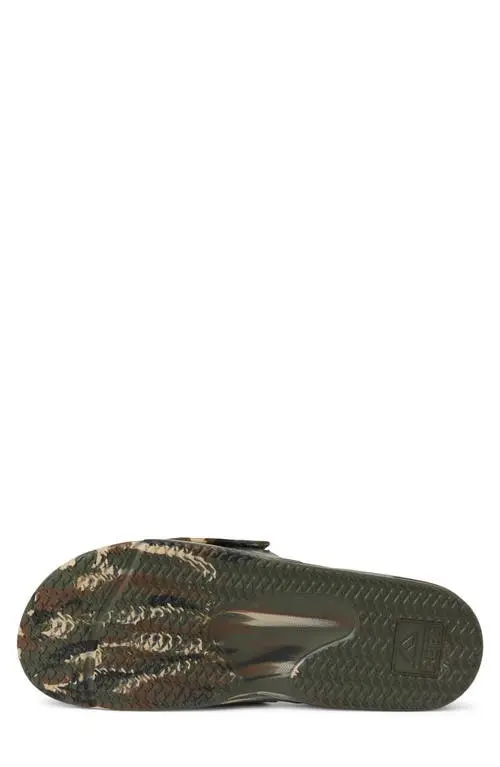 Reef Fanning H2o Slide - Camo Marble