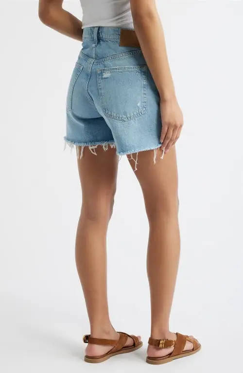 Rag & Bone High-waisted Cutoff Denim Shorts